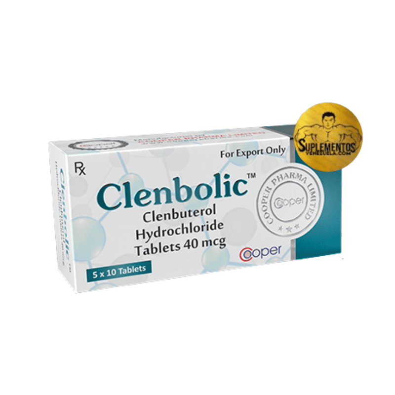 Suplementos Venezuela - Clenbolic (Clembuterol) 50 Tab