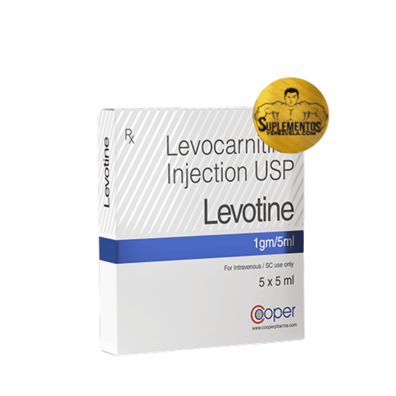 Suplementos Venezuela - Levocarnitine Inj USP (1gr/5mL)